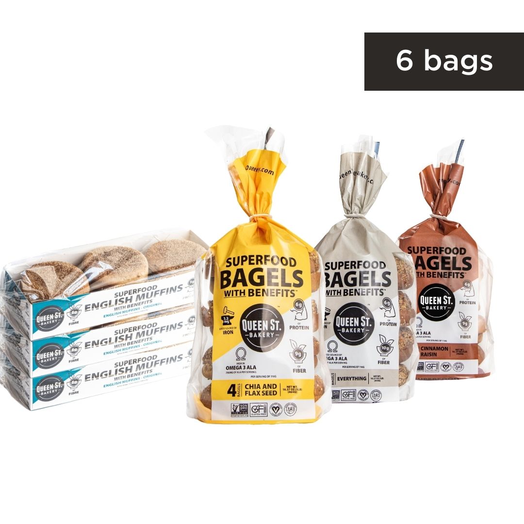 Bundles - Bagels, Bread, English Muffins - Queen St. Bakery